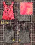 V30 Knit Tops CAD Fashion Portfolio Example