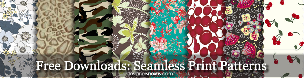 Fabric Patterns: Free Seamless Print Pattern Swatches